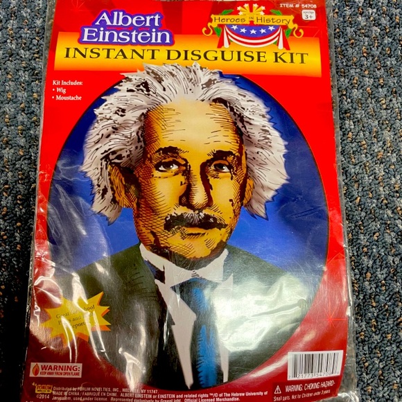 Costumes | Albert Einstein Disguise Kit | Poshmark